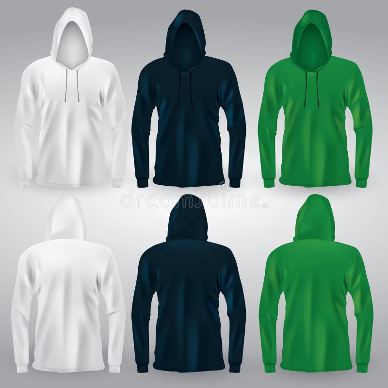 Hoodies. Vector Illustration Decorative Design Stock Vector ...