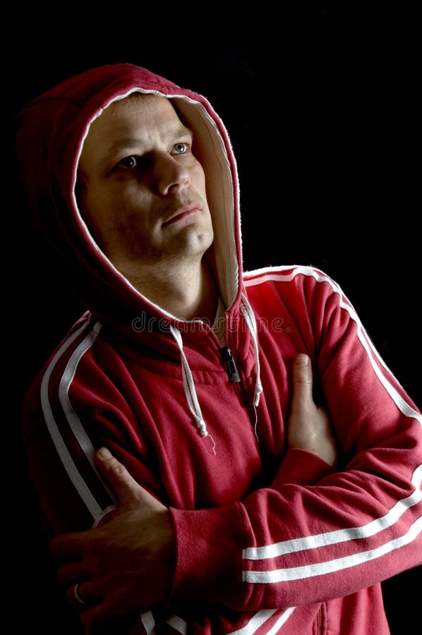 Hoodlum stock image. Image of posing, angry, male, fashion - 4007353
