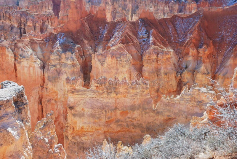 Hoodoo De Lueur De Gorge De Bryce Image stock - Image du horizontal ...