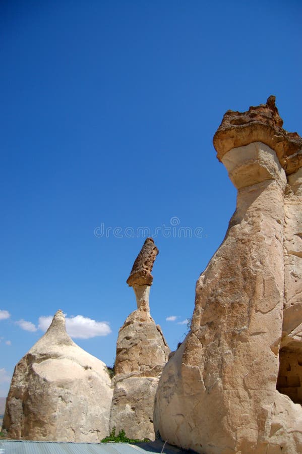 Hoodoo rock formations stock image. Image of rocky, chimneys - 5190513