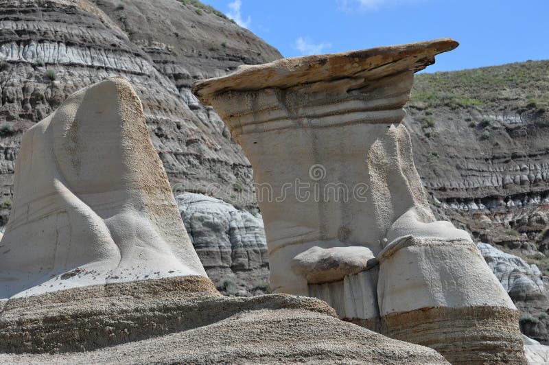 Hoodoo Rock Formations stock photo. Image of ancient - 106699524