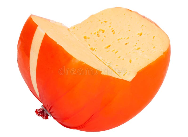 Het Hoofd Van De Kaas Ligt Op Een Leischotel Liggend Op Een Ruwe Jute ...