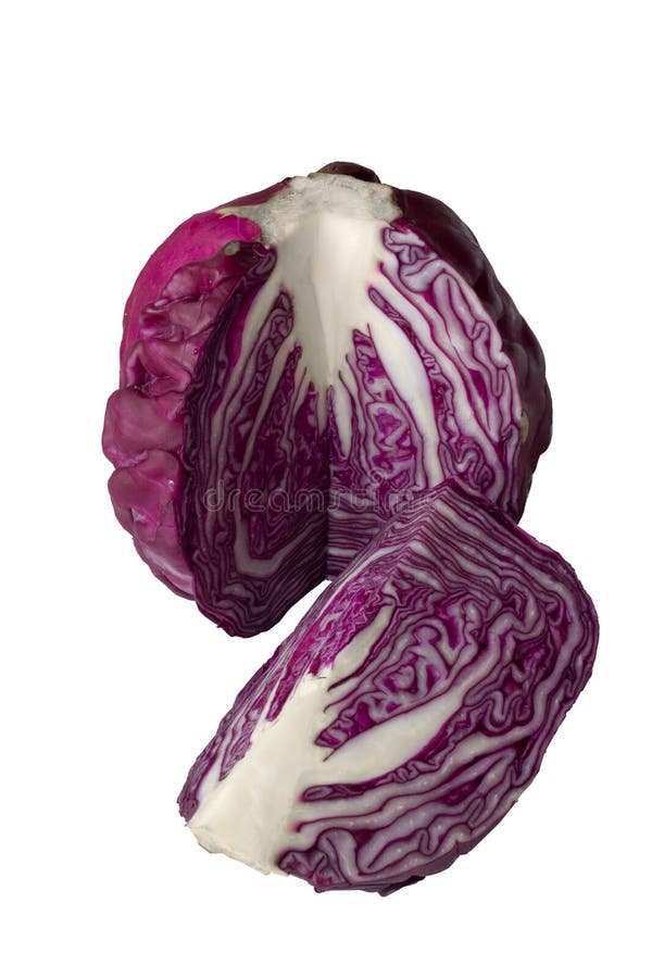 Halve rode kool stock afbeelding. Image of gewerveld - 20827057