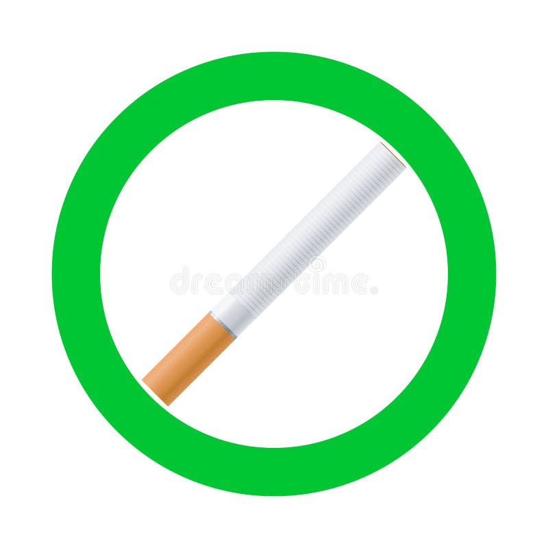 Vectorpictogram rookgebied vector illustratie. Illustration of symbool ...