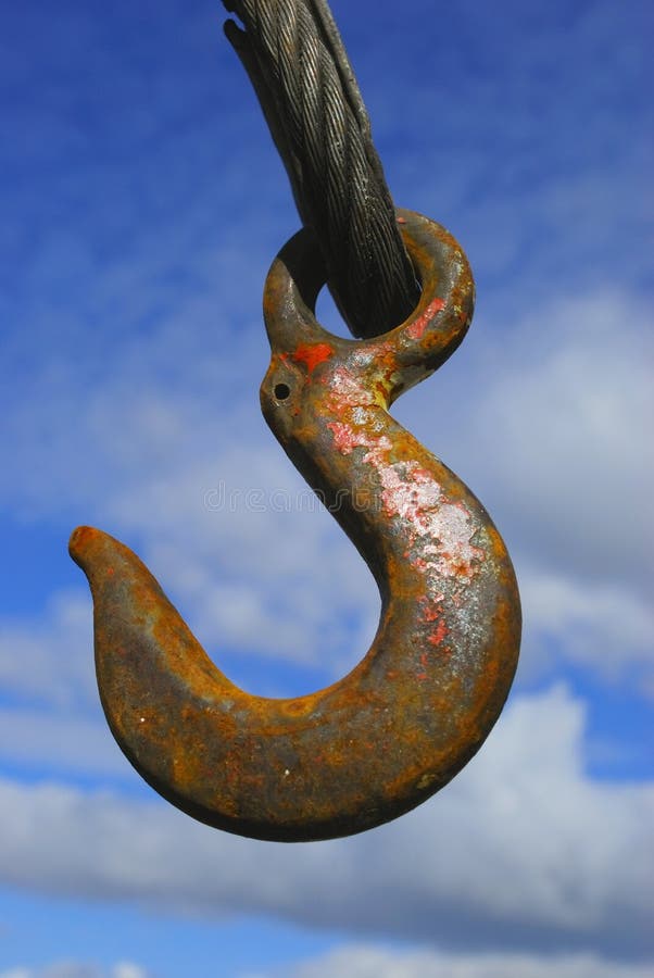 Hook stock image. Image of site, detail, hook, wire, construction ...