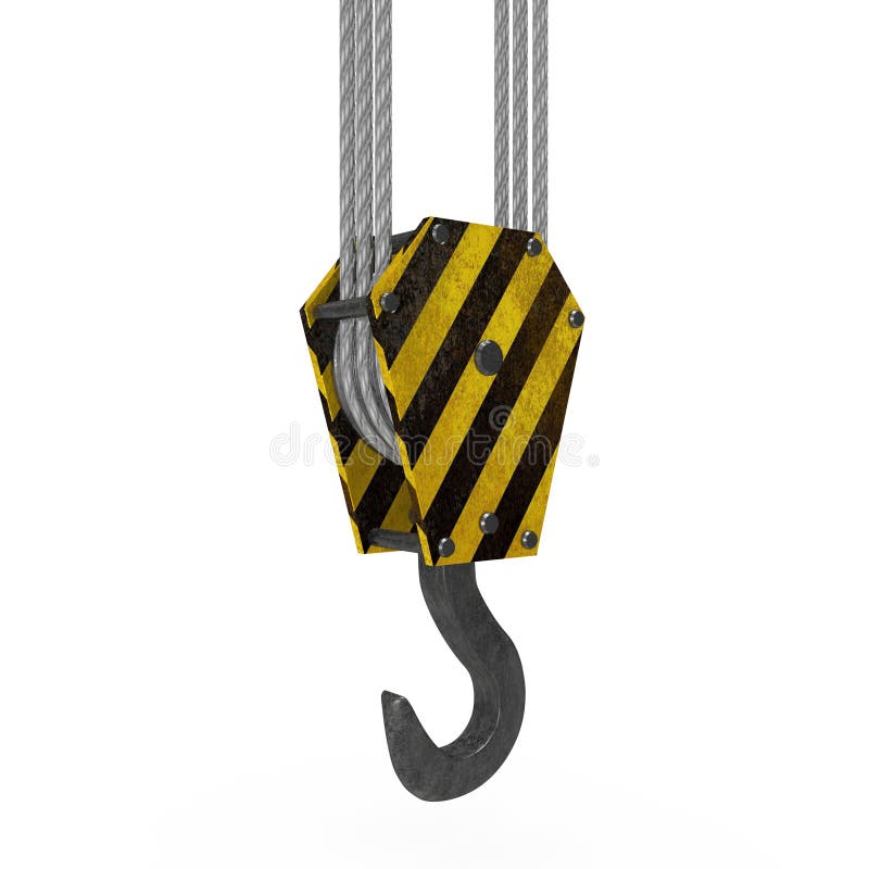 Hook crane stock illustration. Illustration of background - 52658218