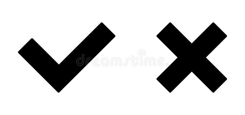 Hook and cross icon stock vector. Illustration of sign - 305533229