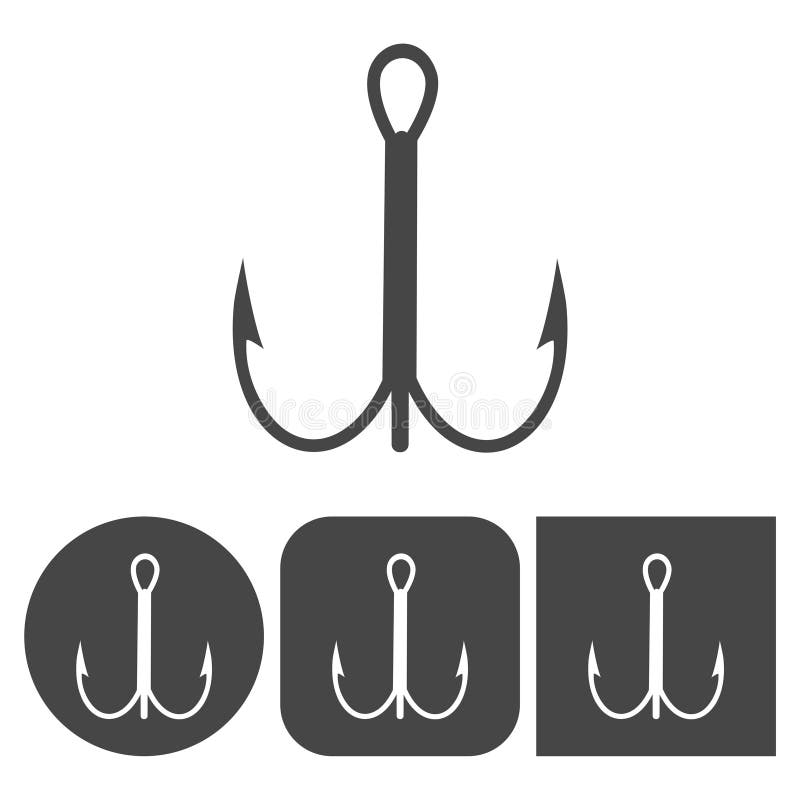 Hook Icon - Vector Icons Set Stock Vector - Illustration of hobby ...