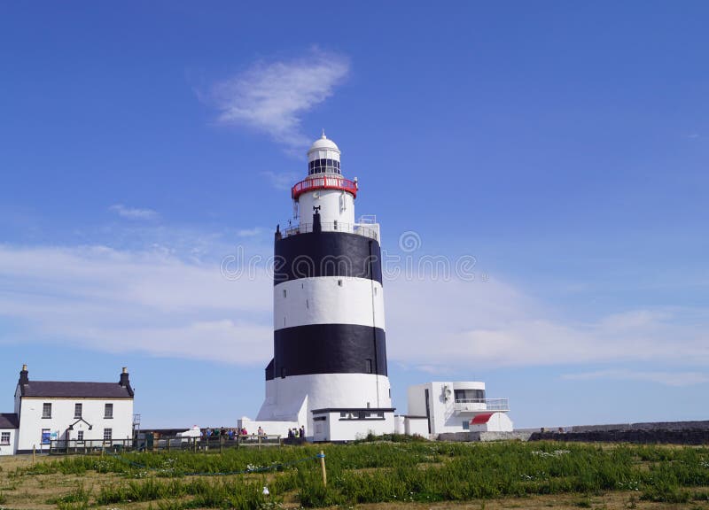 Hook Lighthouse on the Hook Peninsula Editorial Photography - Image of ...