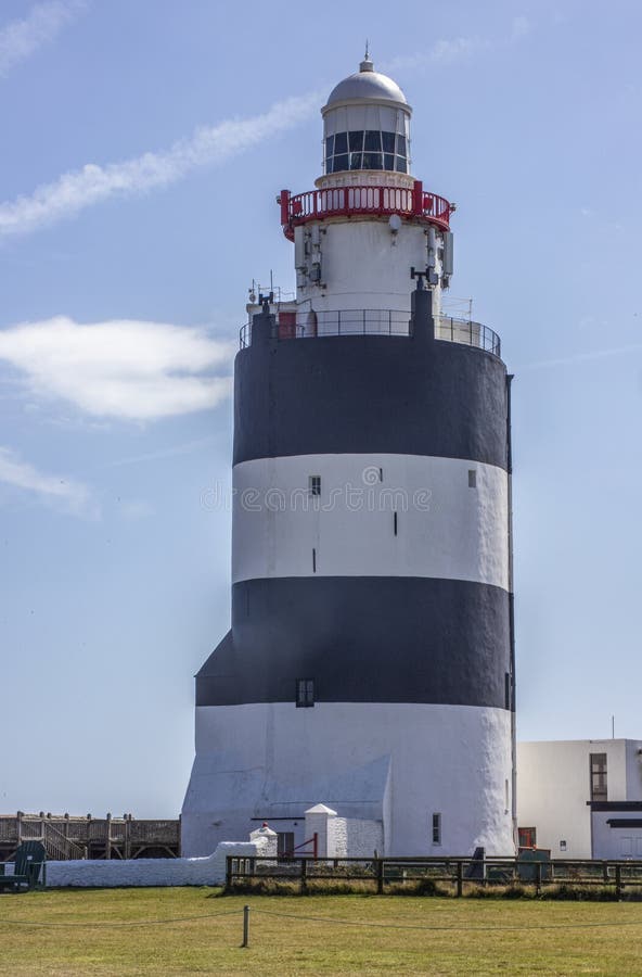 Hook Lighthouse County Wexford Ireland Stock Image - Image of monks ...
