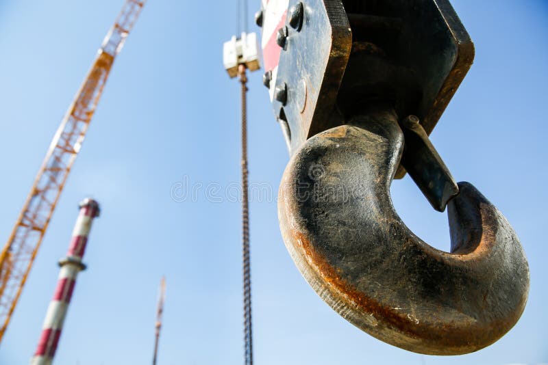 Mobile crane stock image. Image of hoisting, segmented - 8702077