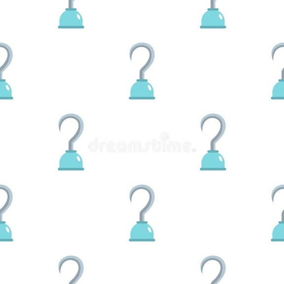 Hook pattern seamless stock vector. Illustration of hook - 108551803