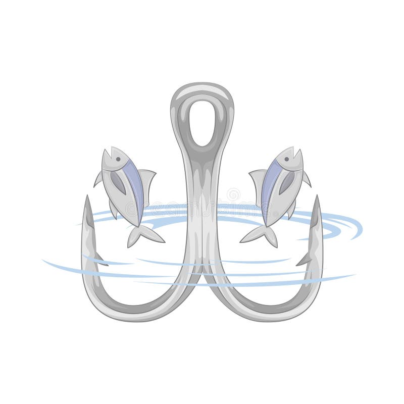 Sharp Fishing Hooks are Designed To Stab Easily and Safely To Catch ...