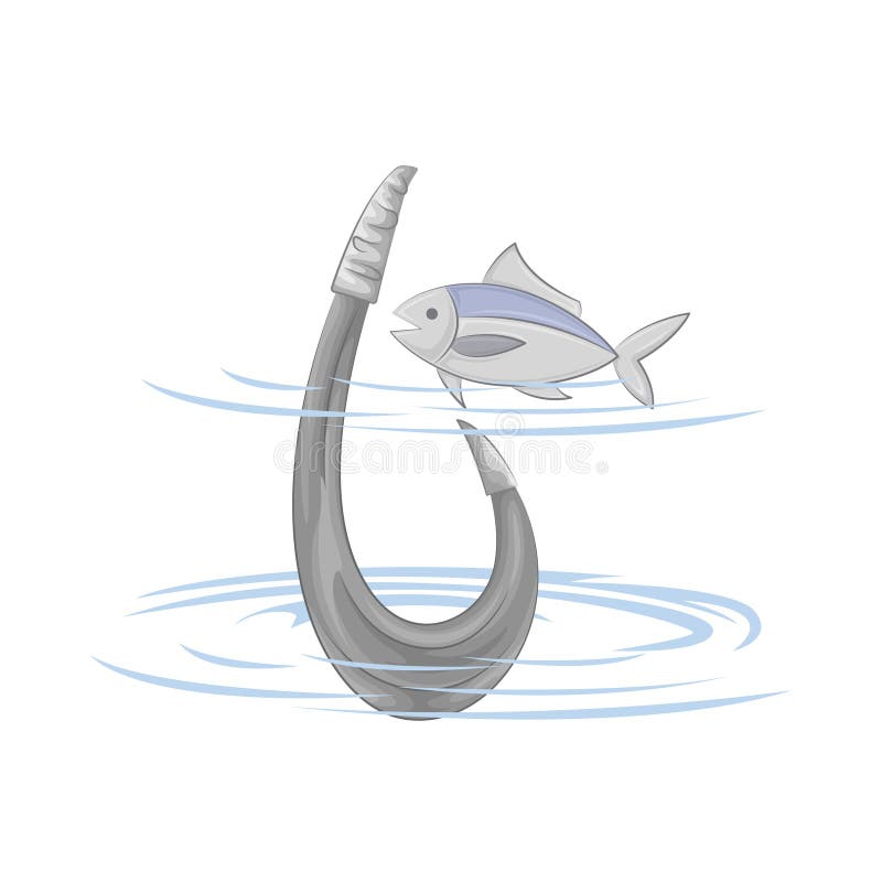 Sharp Fishing Hooks are Designed To Stab Easily and Safely To Catch ...