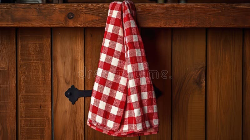 Hook red checkered stock illustration. Illustration of checkered ...