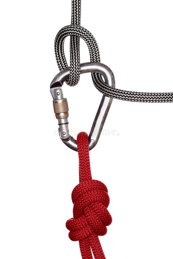 Hook and ropes stock photo. Image of cliff, metal, leisure - 42757946