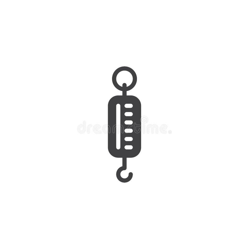 Hanging Weight Scale with Chain and Empty Dish. 3d Rendering Stock ...