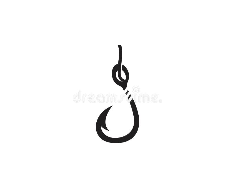 Hook Symbol and Logo Icon Vectors Stock Vector - Illustration of symbol ...