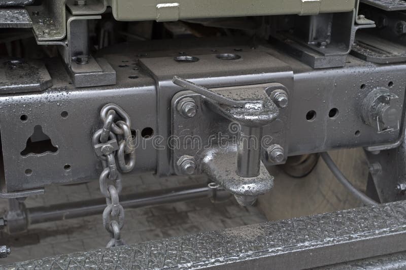 Hook for towing on car stock photo. Image of drag, vehicle - 144721824