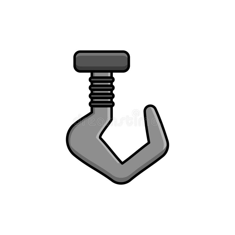 Hook Vector Design Template Illustration Stock Vector - Illustration of ...