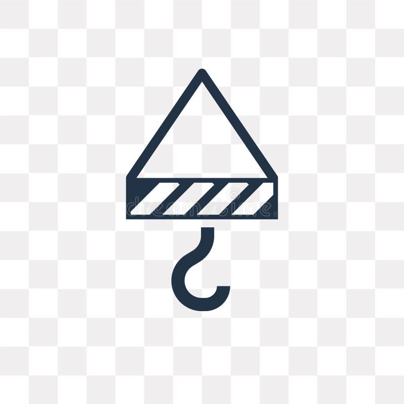 Hook Vector Icon Isolated on Transparent Background, Hook Trans Stock ...