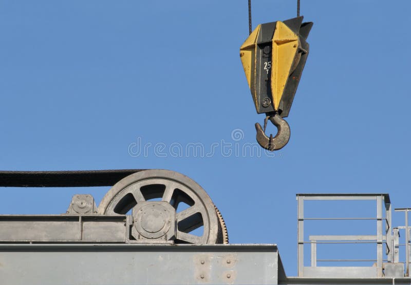 Hook and wheel-2 stock photo. Image of detail, capacity - 603194