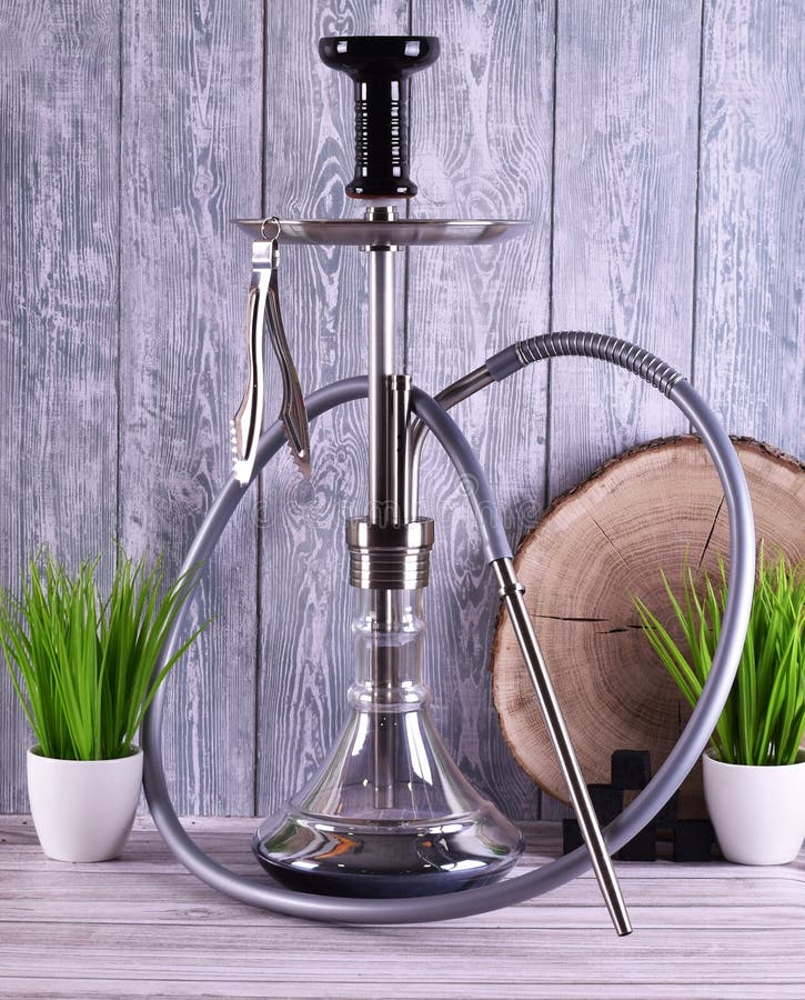 Hookah on the Background of Boards Stock Photo - Image of enjoy ...
