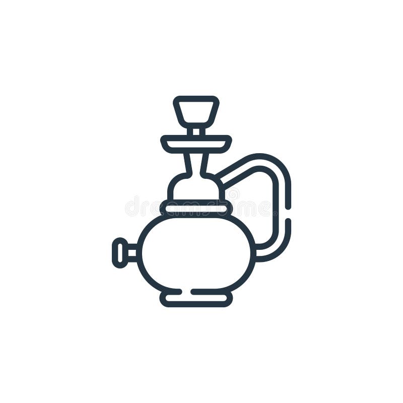 Hookah Outline Stock Illustrations – 1,070 Hookah Outline Stock ...