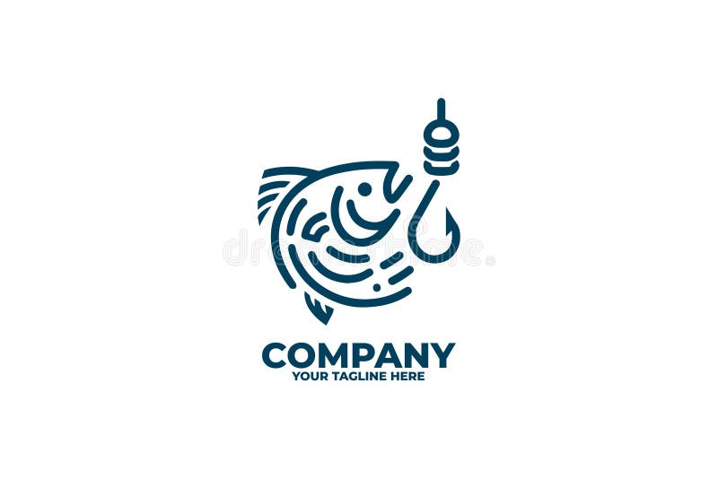 Fish Minimalist Logo Stock Illustrations – 6,049 Fish Minimalist Logo ...