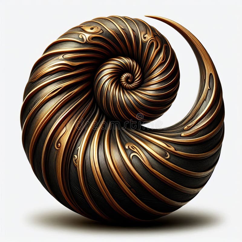 Hooked Whorl a Whorl Shape with a Hooked or Curved Ridge at Th Stock ...