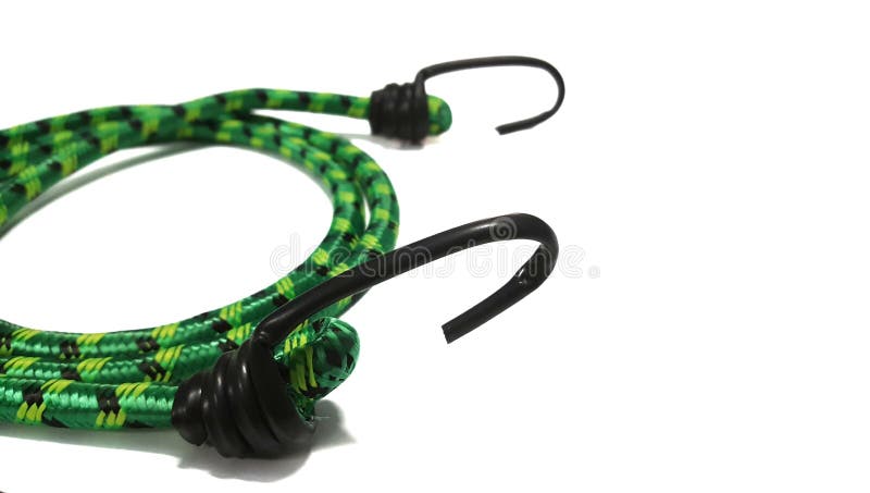 Hooks and Elastic Straps Ropes Stock Image - Image of elastic ...