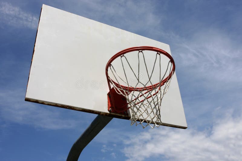 Old basketball hoop stock photo. Image of hoop, backboard - 7069440