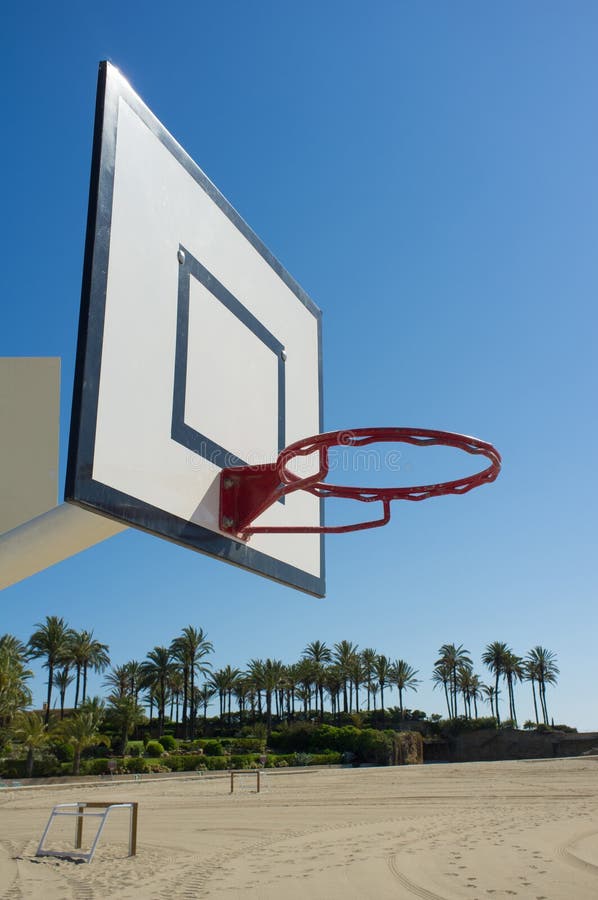 Hoop stock image. Image of space, palm, beach, recreational - 24785229