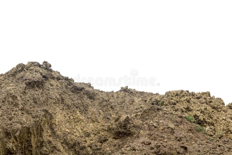 Hoop Van Vruchtbare Grond Voor Het Planten Stock Afbeelding - Image of ...