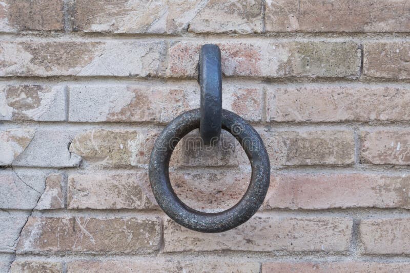 Strong and Thick Iron Ring. Stock Photo - Image of strong, resistant ...