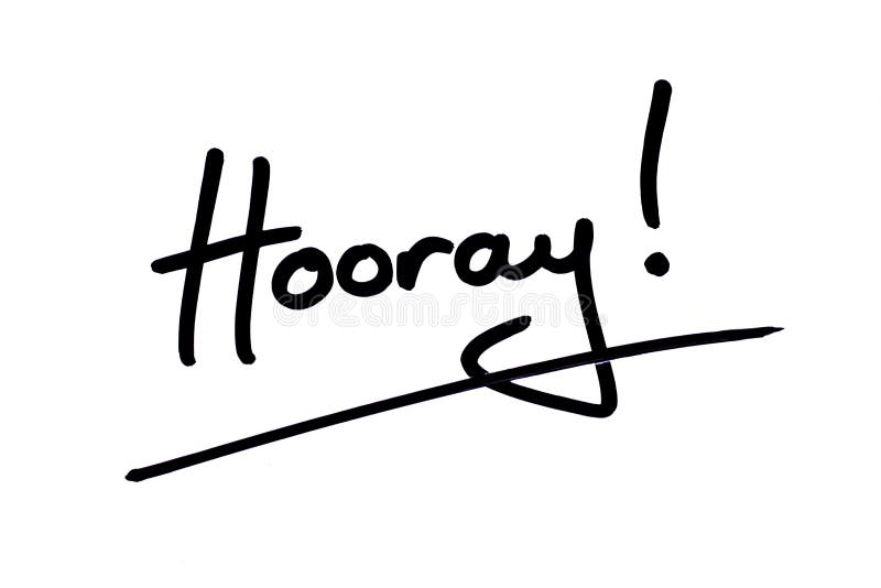 Hooray Stock Illustrations – 1,464 Hooray Stock Illustrations, Vectors ...