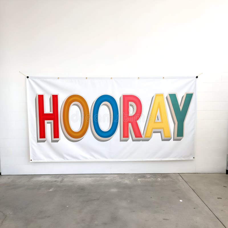 Hooray Stock Illustrations – 2,080 Hooray Stock Illustrations, Vectors ...