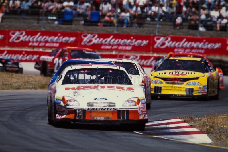 #11 Hooters Ford Taurus Driven by Brett Bodine. Editorial Photo - Image ...