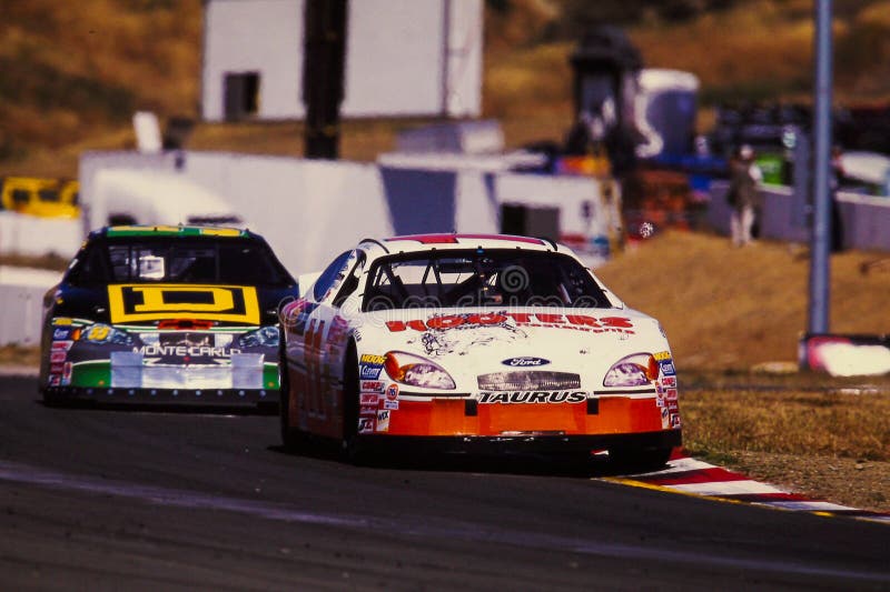 #11 Hooters Ford Taurus Driven by Brett Bodine. Editorial Photography ...