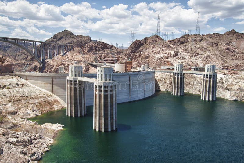 Hoover Dam High Scaler Joe Kine Stock Photo - Image of blue, kine: 38116320