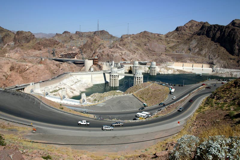 Hoover Dam stock photo. Image of hydropower, levels, state - 925886