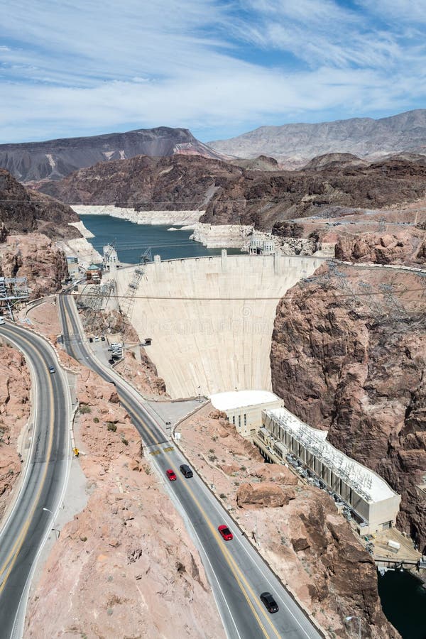 Hoover Dam from the Bypass Bridge Stock Image - Image of bridge, bypass ...