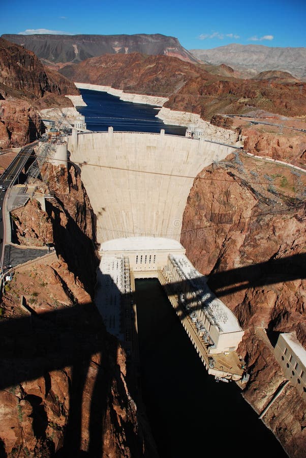 Hoover Dam and Colorado River in the Background Editorial Photo - Image ...