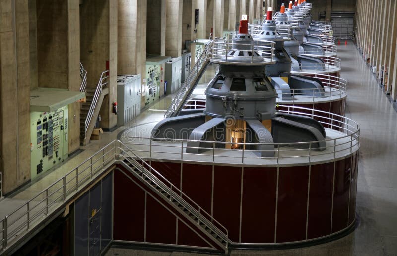 Hoover Dam Generators stock image. Image of river, landmark - 2879411