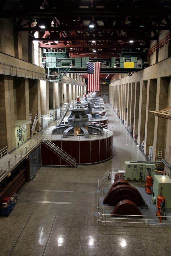 Hoover Dam Generators stock image. Image of power, hoover - 2830601