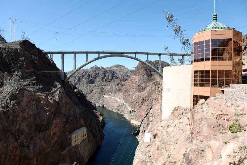 Hoover Dam Nevada stock photo. Image of arizona, water - 14222216