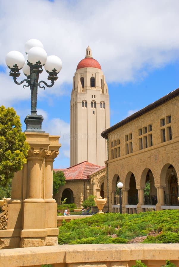 Hoover Tower and Buildings at Stanford University Editorial Photo ...