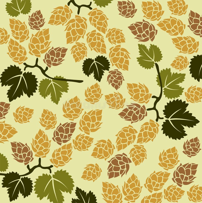 Hop background stock vector. Illustration of background - 35863361