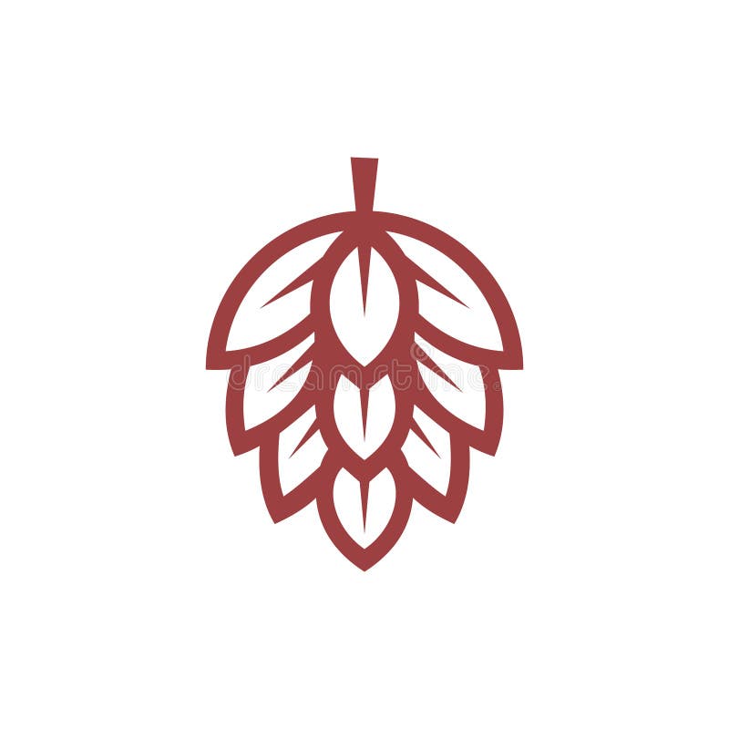 Hop Emblem Icon Label Logo. Vector Illustration Stock Vector ...