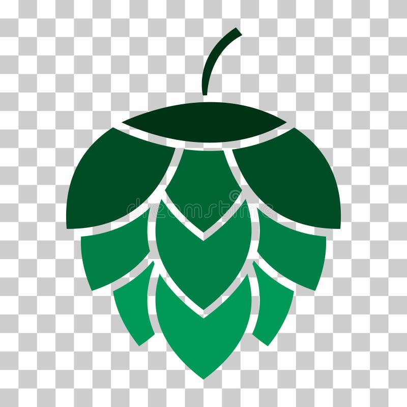 Hop Icon Beer Cone Leaf Sign,pub Herb Design, Nature Seed Vector ...